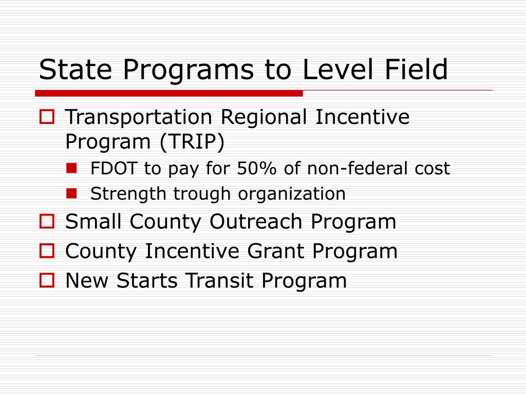 PPT - Florida’s Strategic Intermodal System (SIS): A Change in ...