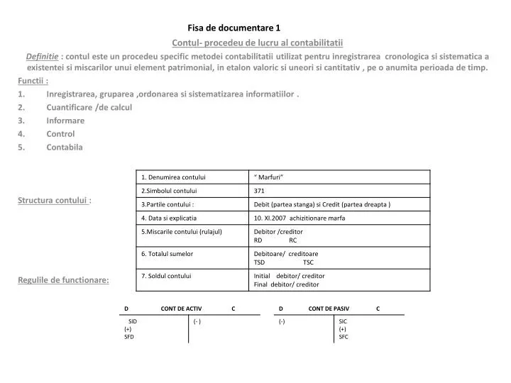 PPT - Fisa de documentare 1 PowerPoint Presentation, free download - ID ...
