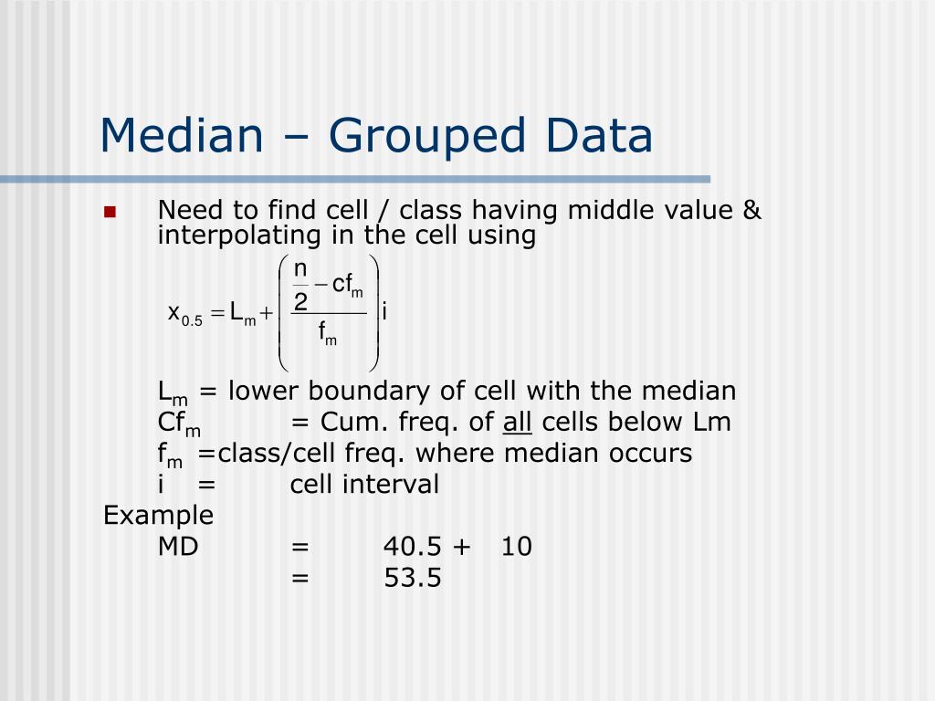 How To Calculate Median For Grouped Data Haiper