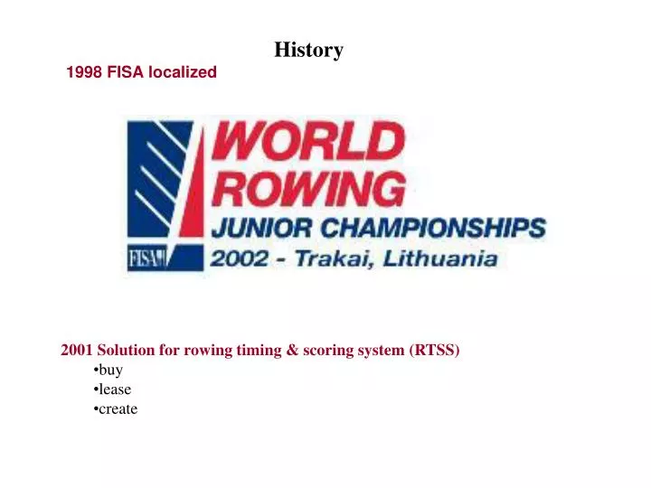 PPT - History 1998 FISA localize d PowerPoint Presentation, free ...