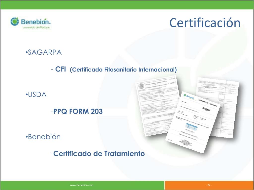 PPT - Tratamiento fitosanitario a base de Irradiación/ Planta Benebión ...