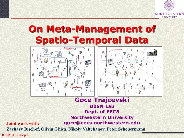 Ppt On Meta Management Of Spatio Temporal Data Powerpoint