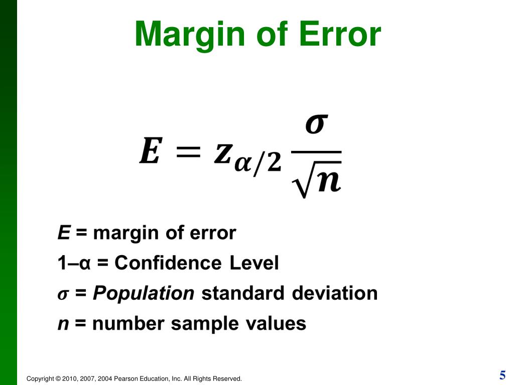 PPT Section 7 3 Estimating A Population Mean Known PowerPoint Presentation ID 4106907