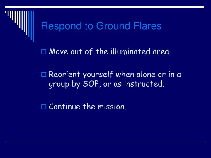 PPT - React to Flares PowerPoint Presentation - ID:4107669