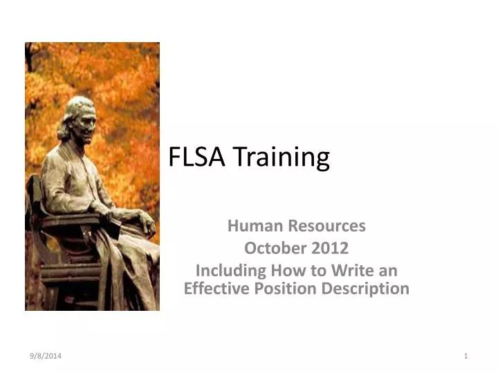 PPT - FLSA Training PowerPoint Presentation, free download - ID:4107719