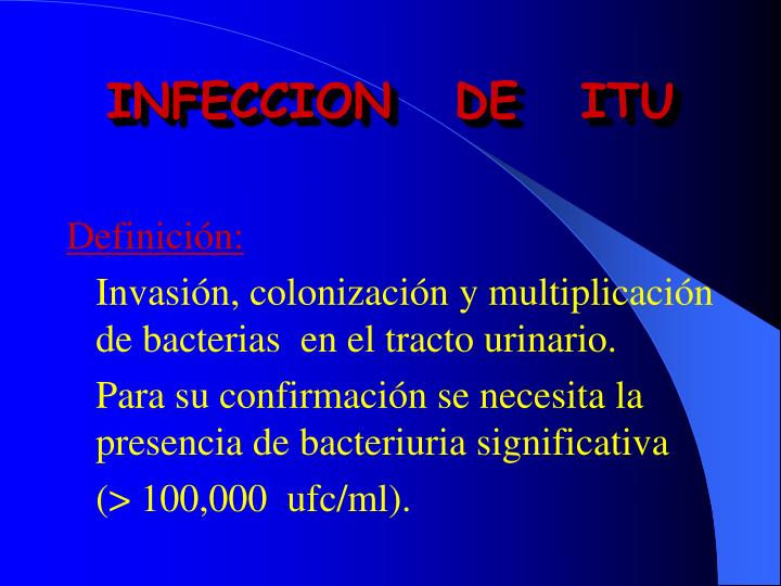 PPT - INFECCION DEL TRACTO URINARIO Y GESTACION PowerPoint Presentation ...
