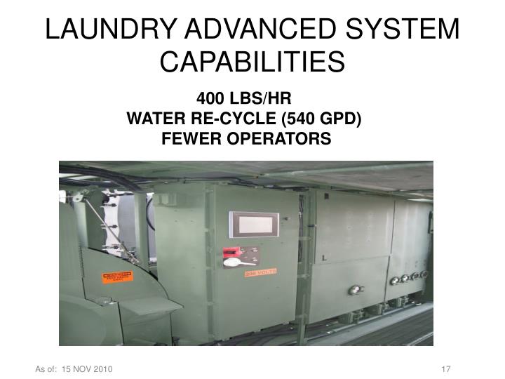 PPT - Shower, Laundry and Clothing Repair (SLCR) Units and Capabilities ...