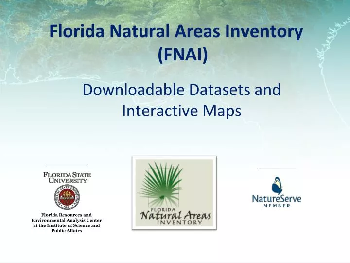PPT - Florida Natural Areas Inventory (FNAI) PowerPoint Presentation ...