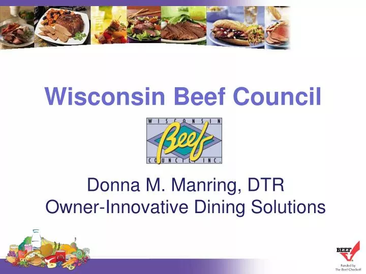 PPT - Wisconsin Beef Council PowerPoint Presentation, free download ...
