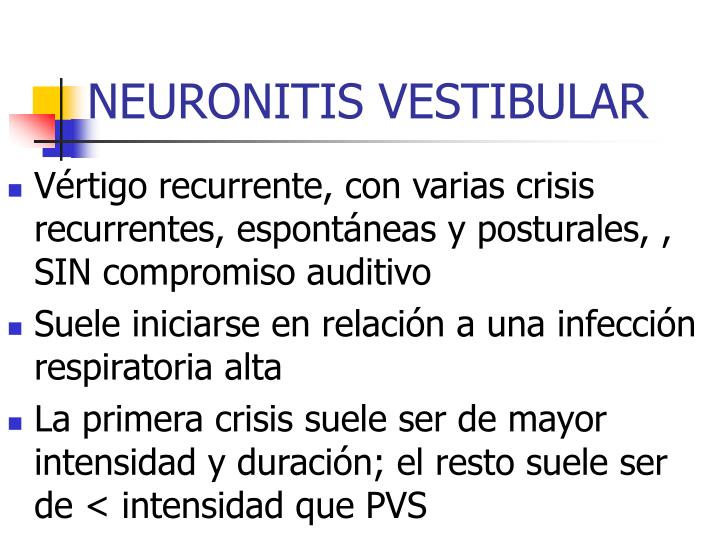 PPT - SISTEMA VESTIBULAR PowerPoint Presentation - ID:4117023