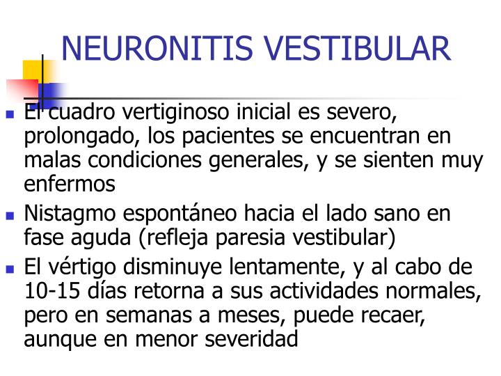 PPT - SISTEMA VESTIBULAR PowerPoint Presentation - ID:4117023