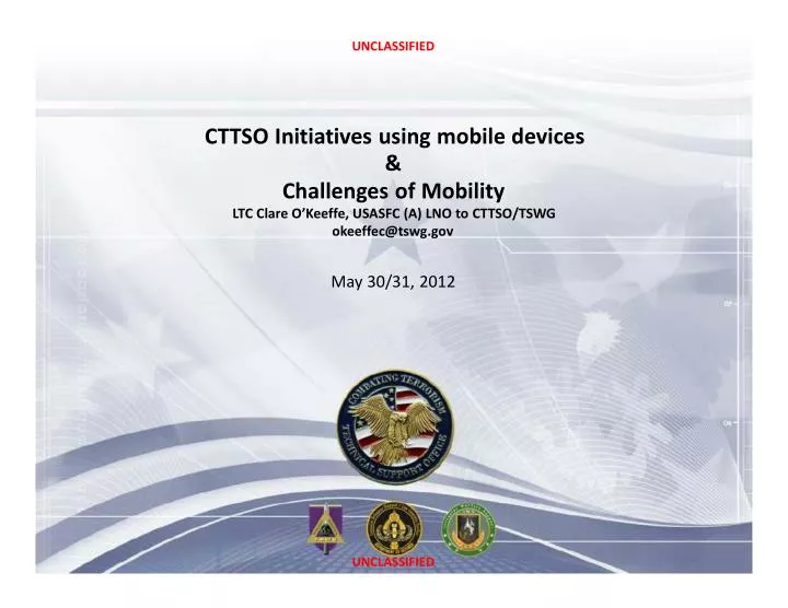 PPT - UNCLASSIFIED PowerPoint Presentation, free download - ID:4117111