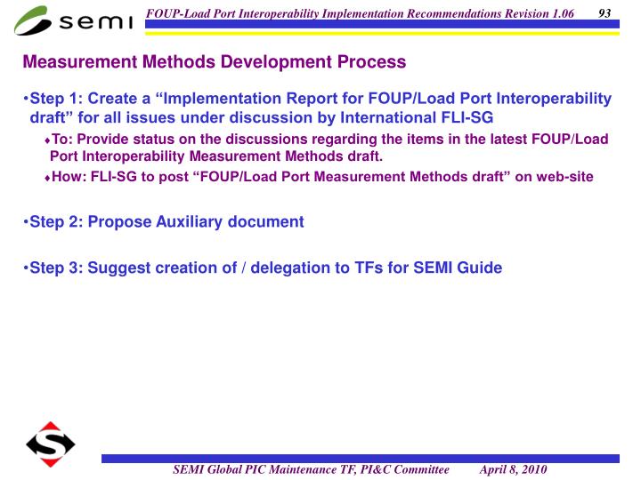 PPT - SEMI FOUP-Load Port Interoperability Implementation ...