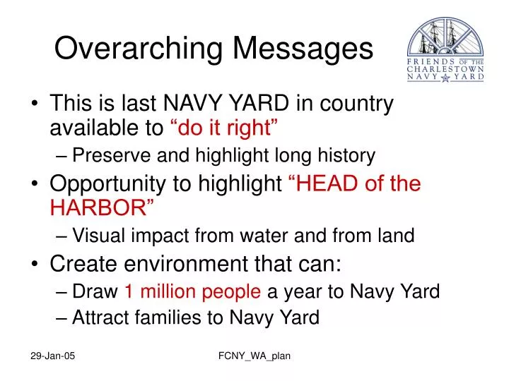PPT - Overarching Messages PowerPoint Presentation, free download - ID ...