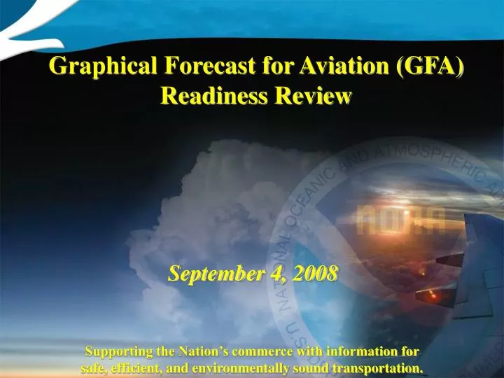 PPT - Graphical Forecast for Aviation (GFA) Readiness Review PowerPoint ...
