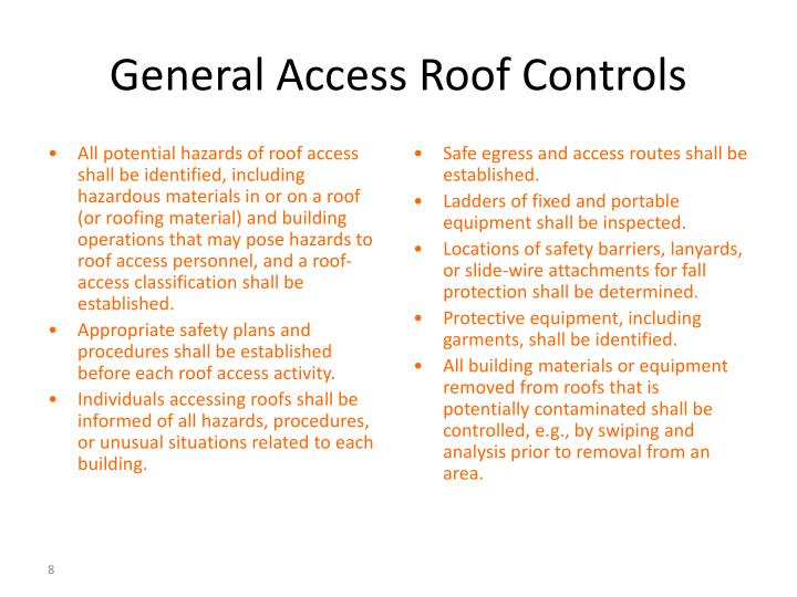 PPT - Roof Access Safety Awareness PowerPoint Presentation - ID:4118370