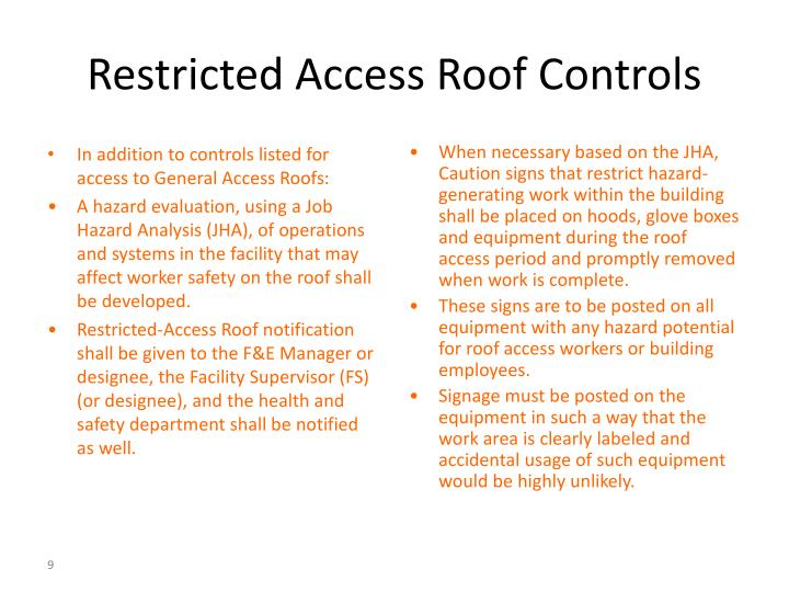 PPT - Roof Access Safety Awareness PowerPoint Presentation - ID:4118370