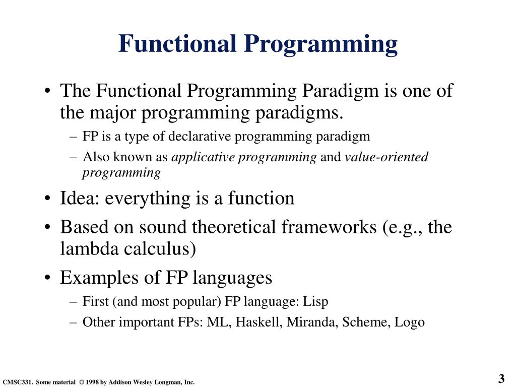 PPT Functional Programming Languages Chapter 14 PowerPoint