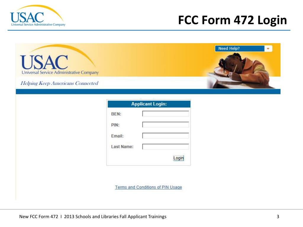 PPT - E-rate Program Form 472: Overview of Changes and Application ...