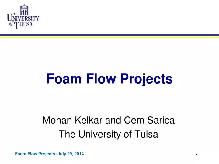 PPT - Foam Flow Projects PowerPoint Presentation, free download - ID ...