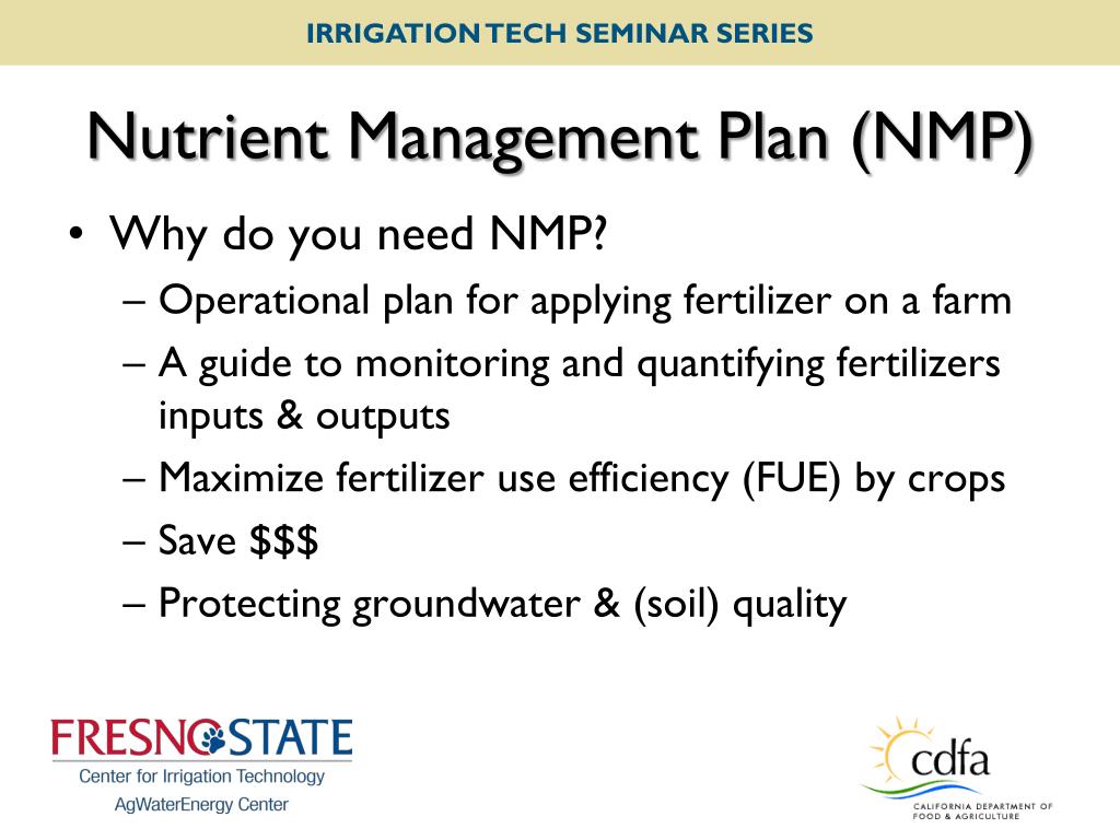 PPT - Fertigaton Education For The San Joaquin Valley PowerPoint ...