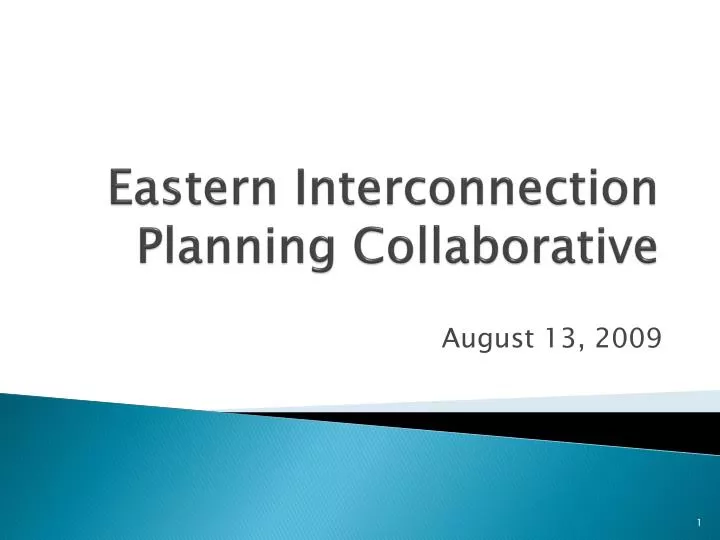 PPT - Eastern Interconnection Planning Collaborative PowerPoint ...