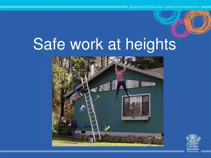 PPT - Safe work at heights PowerPoint Presentation, free download - ID ...