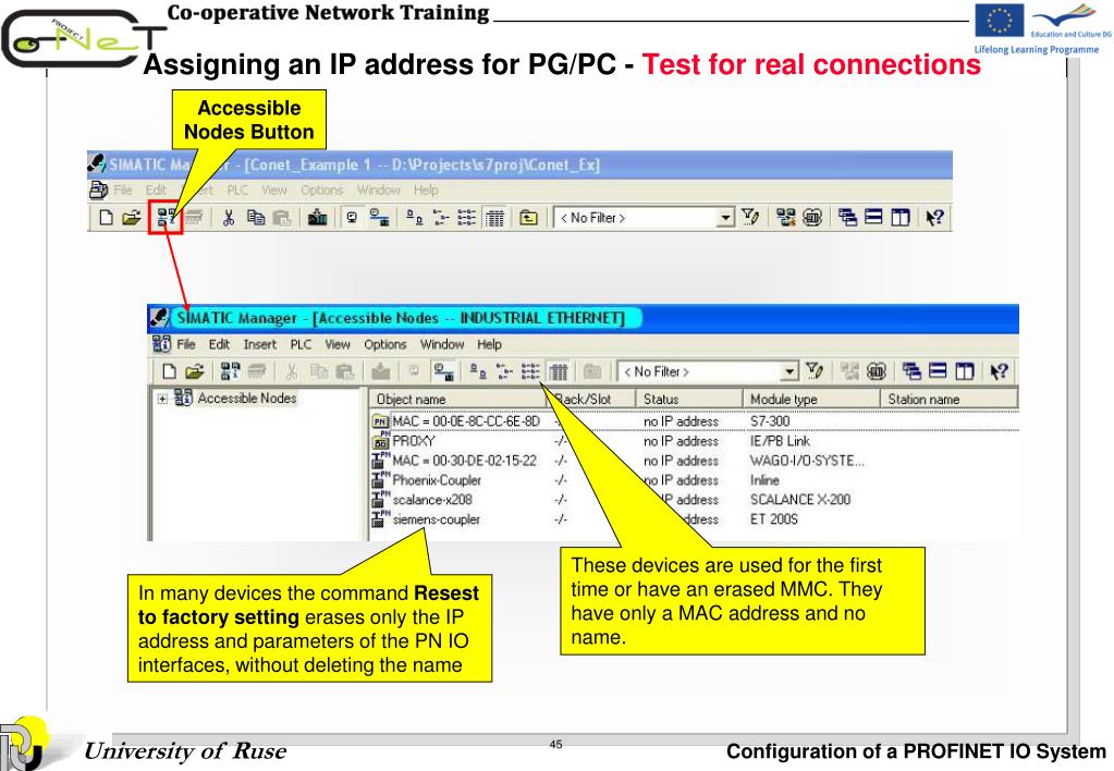 PPT - PROFINET IO HARDWARE & NET CONFIGURATION PowerPoint Presentation ...