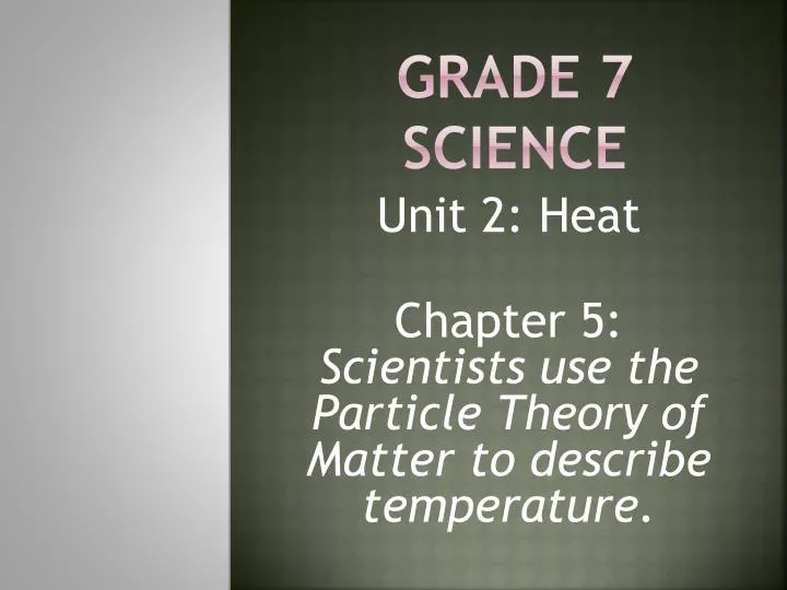 PPT - Grade 7 Science PowerPoint Presentation, free download - ID:4121915