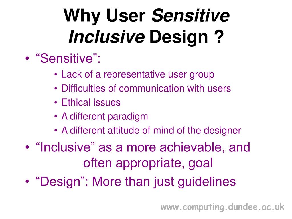 PPT - User Sensitive Inclusive Design In search of a new paradigm ... PPT - User Sensitive Inclusive Design In search of a new paradigm ...