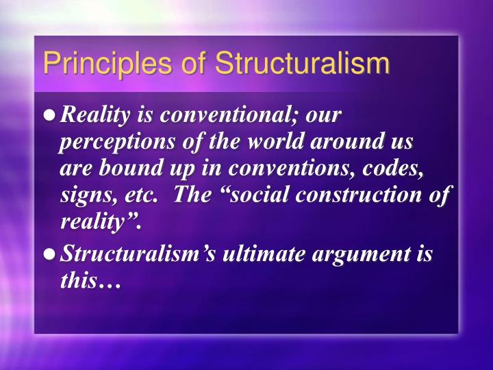 PPT - Structuralism & Semiotics PowerPoint Presentation - ID:4123133