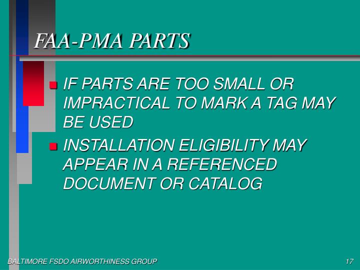 PPT - SUSPECTED UNAPPROVED PARTS PowerPoint Presentation - ID:4123989
