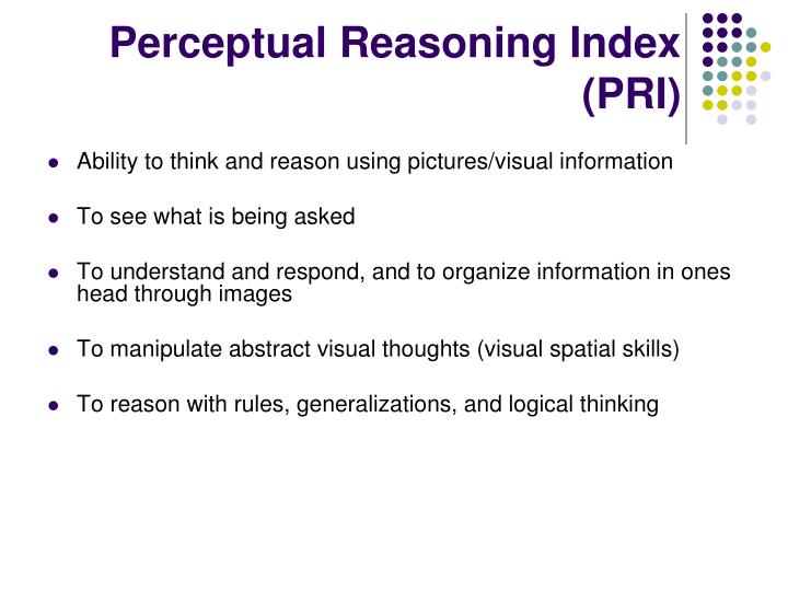 PPT - Understanding the WISC-IV Cognitive Assessment PowerPoint ...