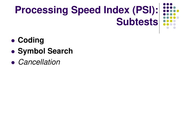 PPT - Understanding the WISC-IV Cognitive Assessment PowerPoint ...