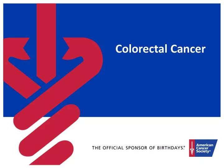 Ppt Colorectal Cancer Powerpoint Presentation Free Download Id 4125411