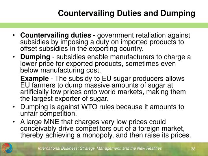 PPT - Chapter 7 Government Intervention in International Business ...