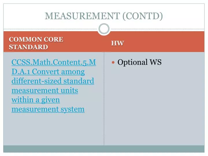 PPT - MEASUREMENT (CONTD) PowerPoint Presentation, free download - ID ...