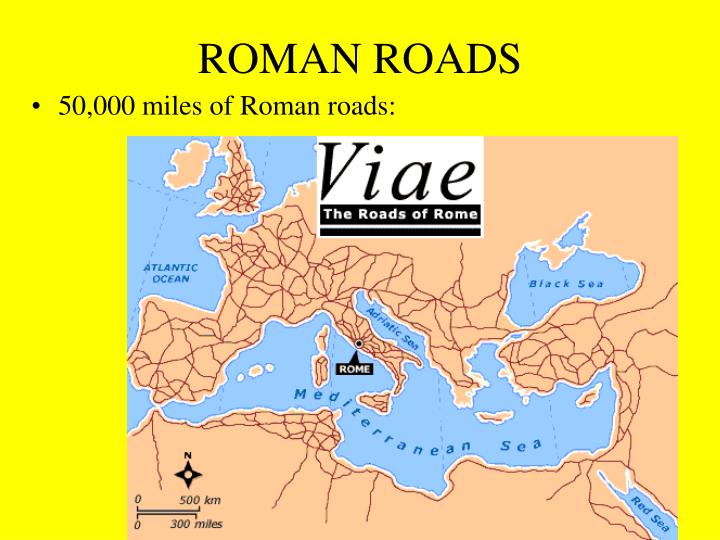 PPT - ROMAN ROADS PowerPoint Presentation - ID:4126579