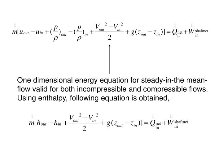 PPT - First Law of Thermodynamics-The Energy Equation (4) PowerPoint ...