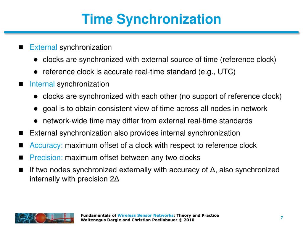 Ppt Chapter 9 Time Synchronization Powerpoint Presentation Free