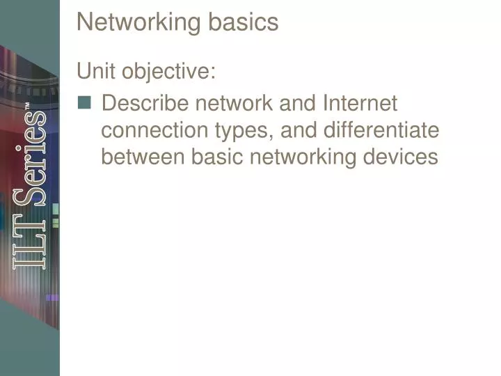 PPT - Networking basics PowerPoint Presentation, free download - ID:4127755