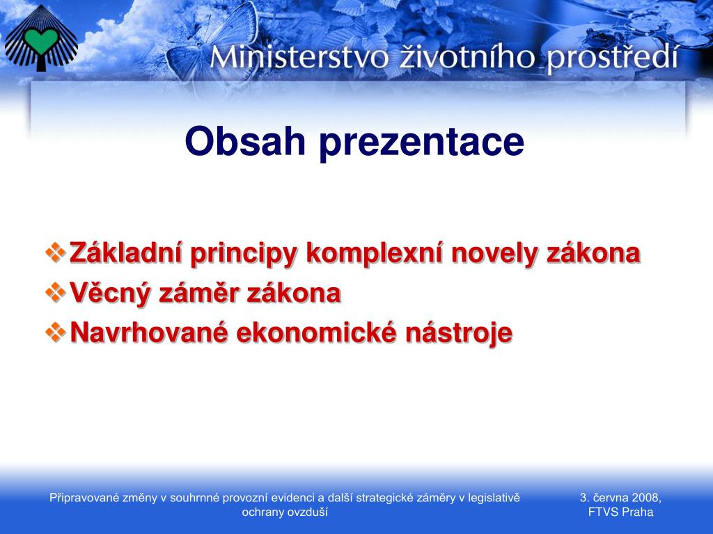 PPT - Ing. Jan Kužel Sekce ochrany klimatu a ovzduší MŽP odbor ochrany ...