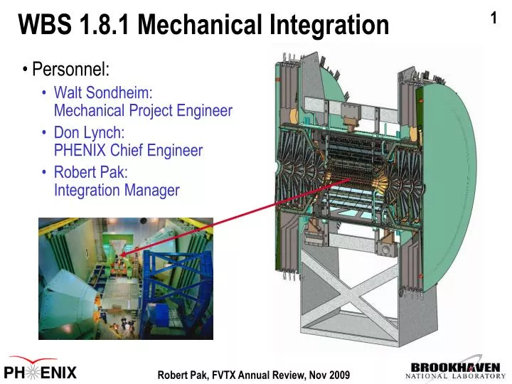 PPT - WBS 1.8.1 Mechanical Integration PowerPoint Presentation, free ...