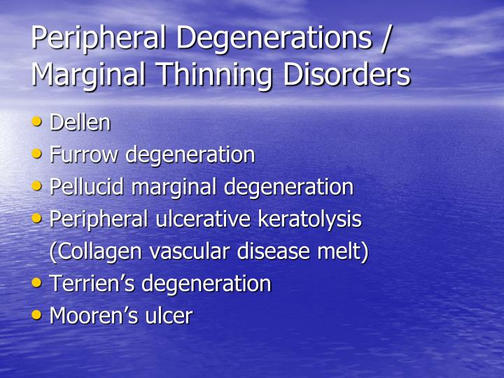 PPT - Corneal Dystrophies and Degenerations PowerPoint Presentation ...