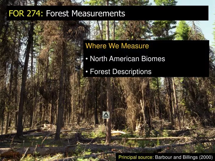 PPT - FOR 274: Forest Measurements PowerPoint Presentation, free ...