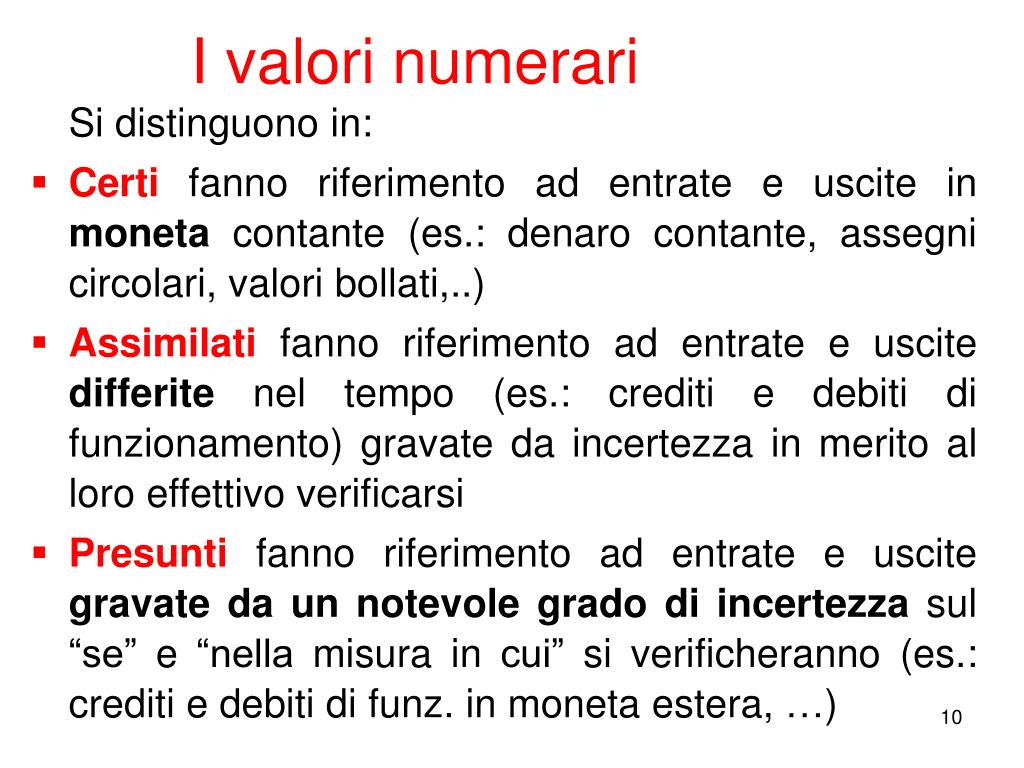 PPT - LA GESTIONE COME SISTEMA DI VALORI (1) PowerPoint Presentation ...