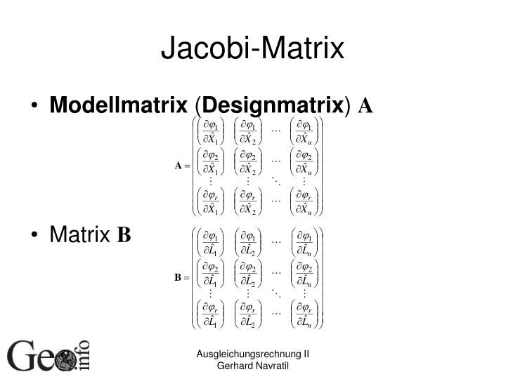 PPT - Ausgleichungsrechnung PowerPoint Presentation - ID:4131617
