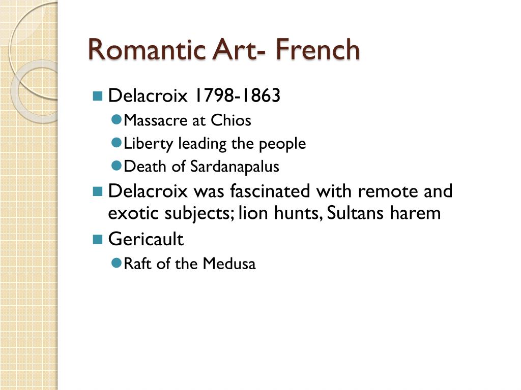 PPT - Romanticism: Cultural movement of the early 19 th century ...