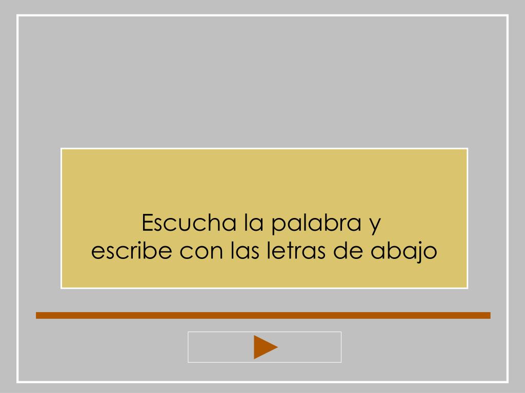 PPT - DICTADO DIRECTAS 2 dictado de palabras sílabas directas ...