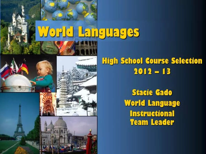 PPT - World Languages PowerPoint Presentation, free download - ID:4134607